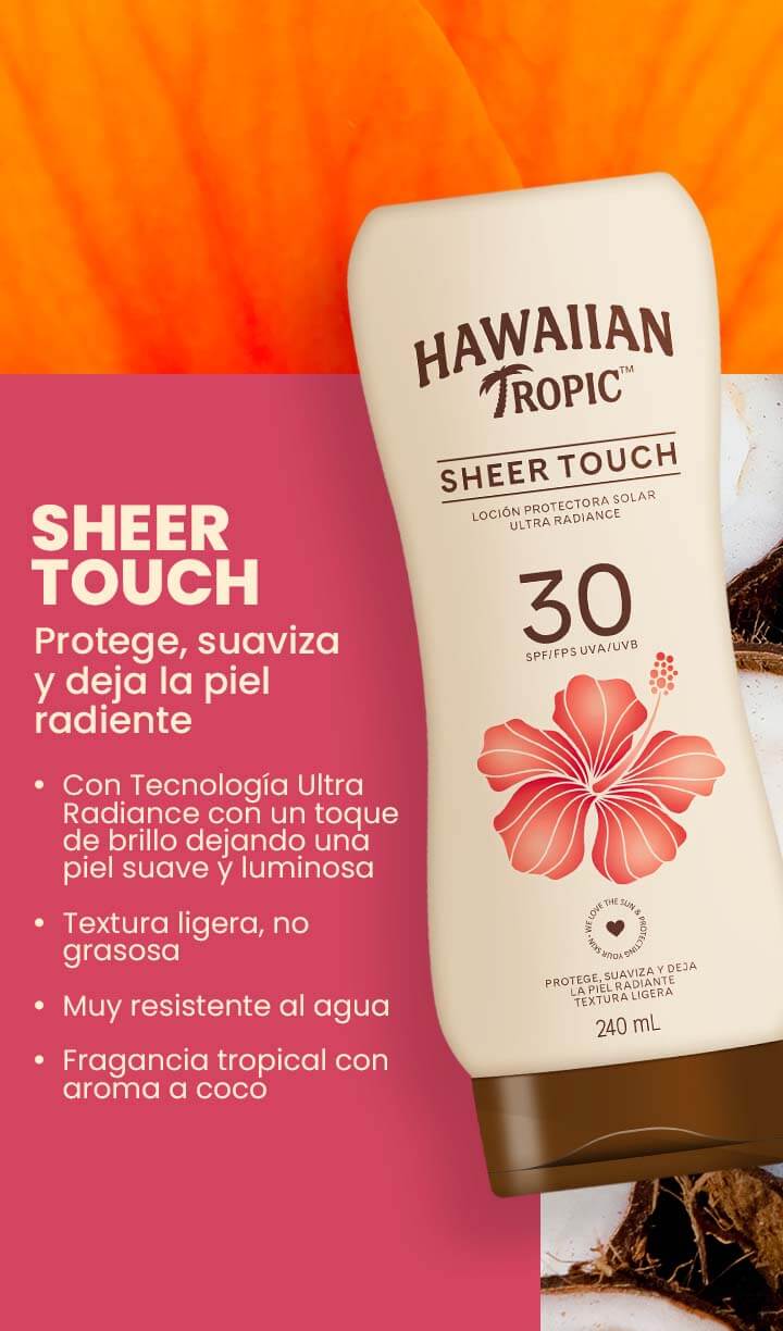 Lociones Sheer Touch | Hawaiian Tropic Chile